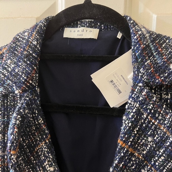 Sandro | Dresses | Sandro Tweed Dress | Poshmark